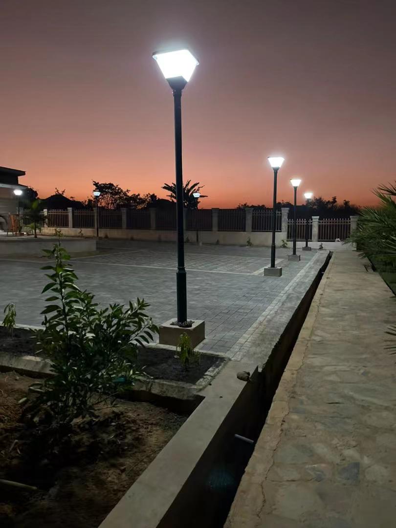 Community Outdoor Public Lighting Project in Congo - Entelechy energy