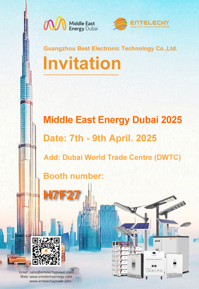 WELCOME TO MIDDLE EAST ENERGY DUBAI 2025 - Entelechy energy